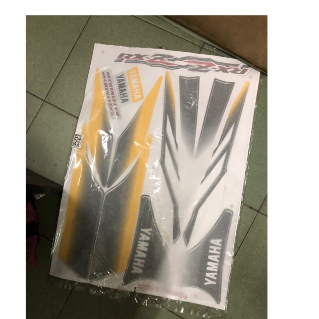 Yamaha Rxz(10) Sticker Set | Shopee Malaysia