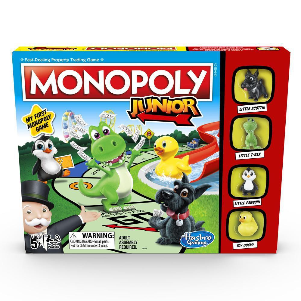 HASBRO Original Monopoly Junior Game | Shopee Malaysia