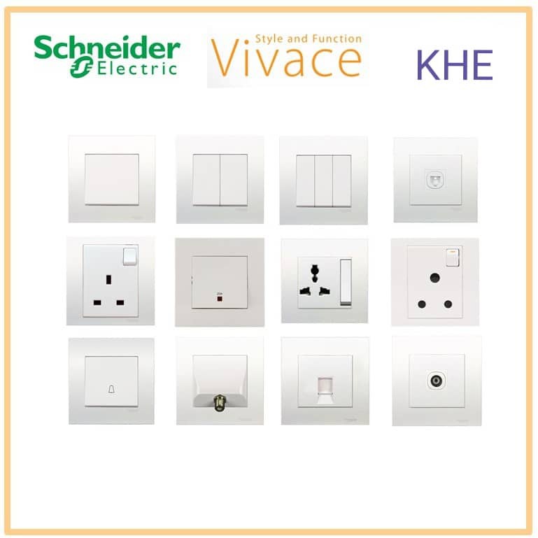 Schneider Electric Vivace Switched | Shopee Malaysia