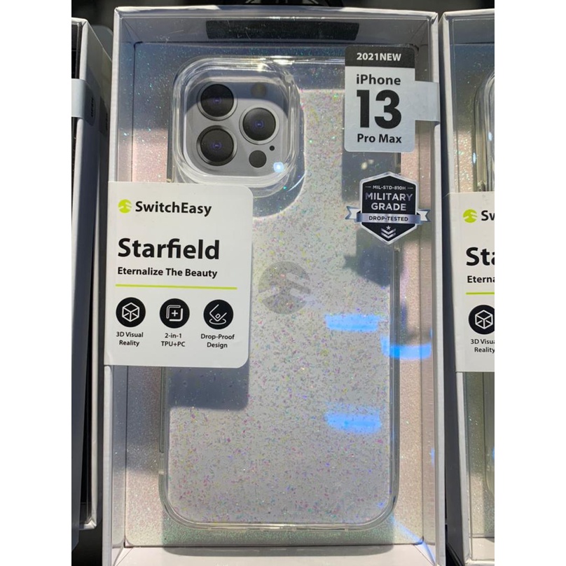 SwitchEasy Starfield 3D Glitter Resin Case Iphone 14 Pro Max/Iphone 13 Pro Max | Shopee Malaysia
