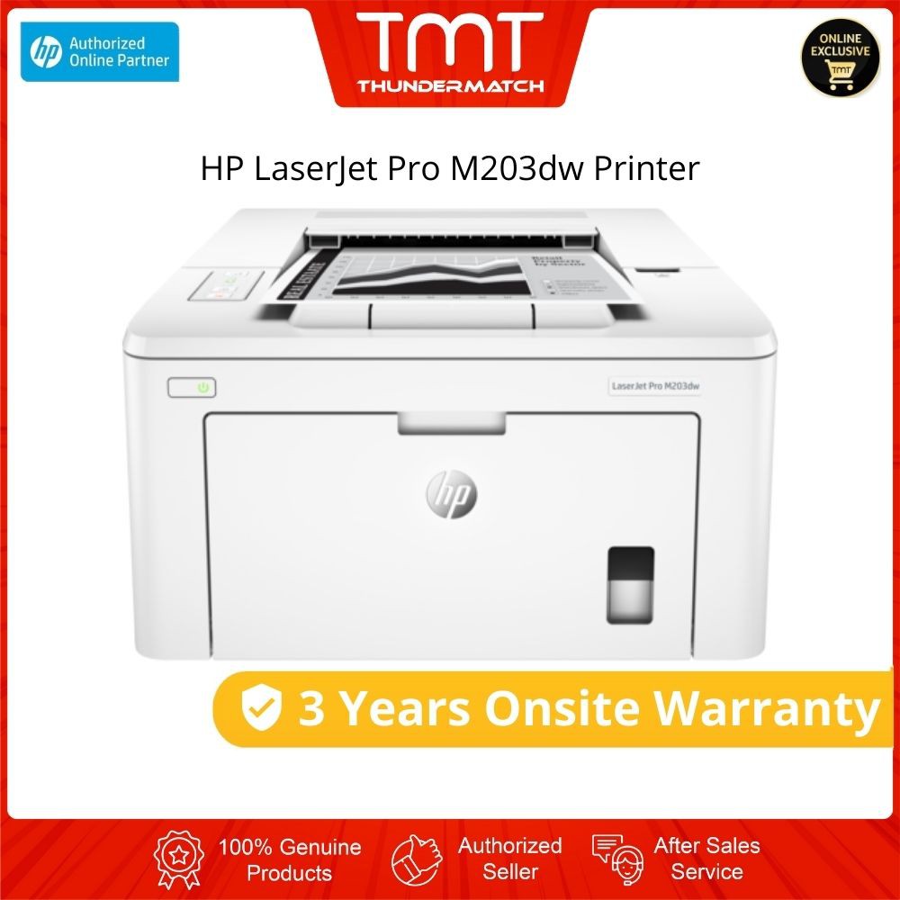 HP LaserJet Pro M203dw Printer (G3Q47A) | Shopee Malaysia
