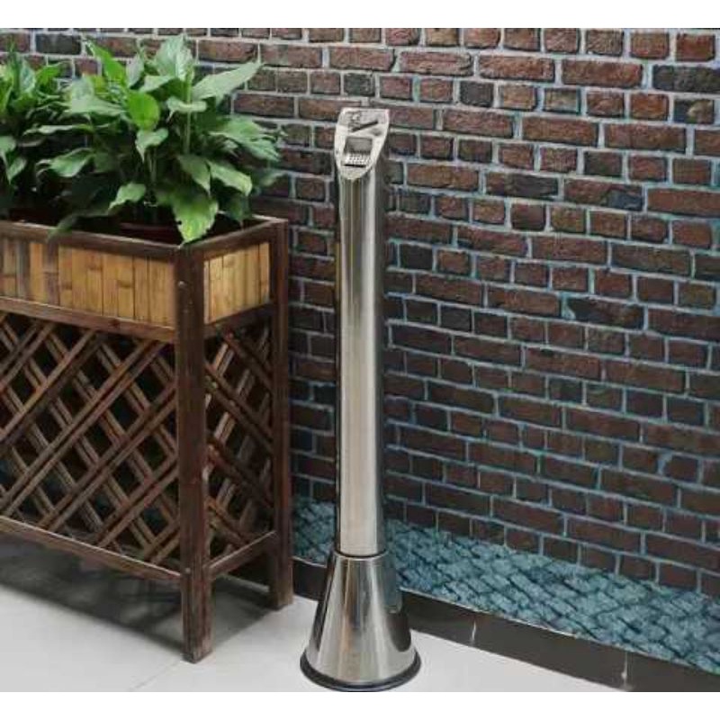 Hotel / factory Lobby / Stainless steel standing ashtray / Asbak rokok ...