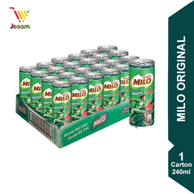 Nestle Milo Original 1 Carton (24 x 240ml) [KL & Selangor Delivery Only ...