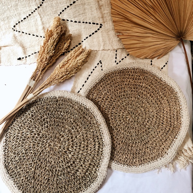 PLACEMAT MATERIAL AGEL / PLATE PLATE / AGEL BASE | Shopee Malaysia