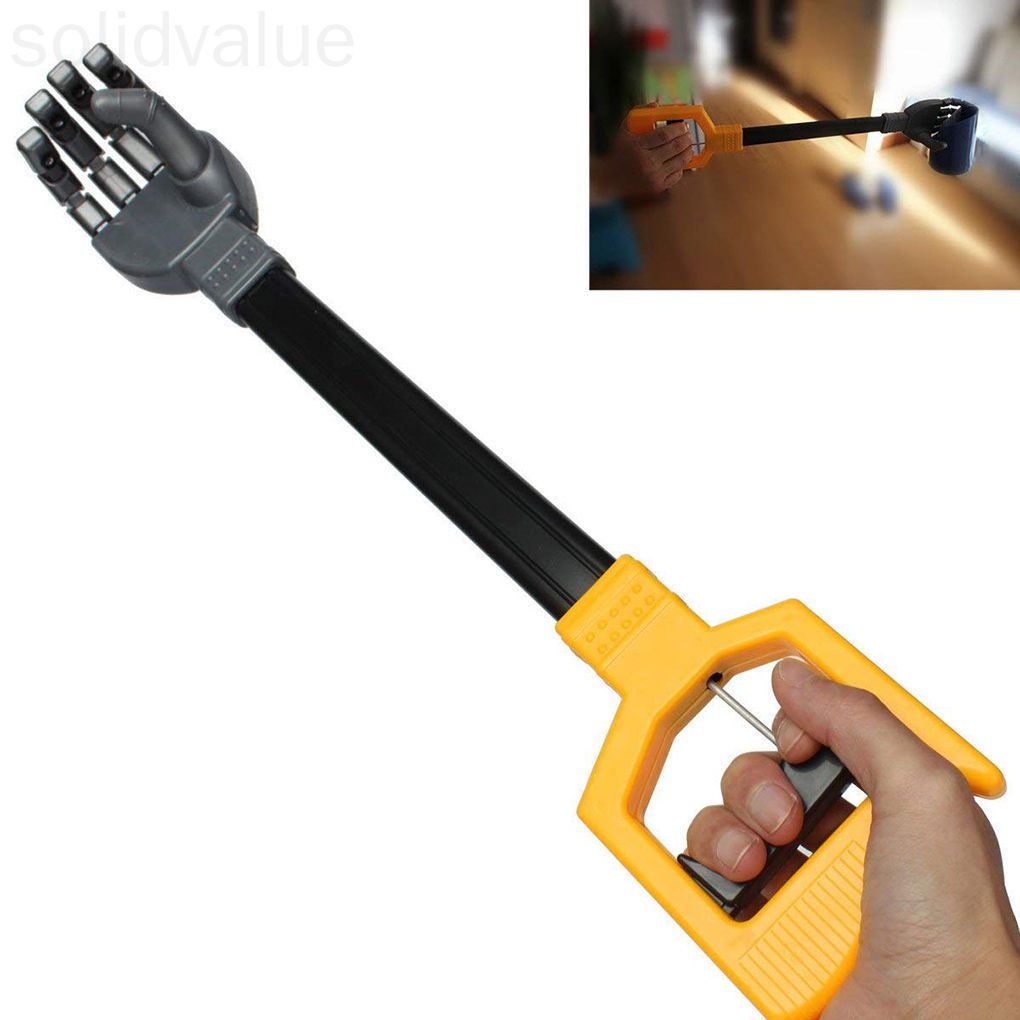 [CHOO] Plastic Robot Claw Hand Grabber Grabbing Stick Kid Boy Toy Hand ...