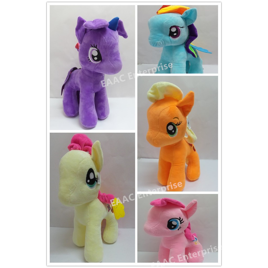 Soft Stuff Toys 16" Cute My Little Pony Characters | Shopee Malaysia