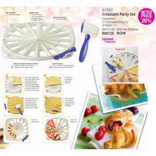 Tupperware Croissant Maker with FREE Roller | Shopee Malaysia