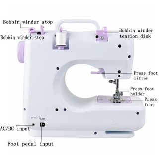 Sewing Machine FHSM 505A Pro Upgraded 12 Sewing Portable Mini Sewing ...