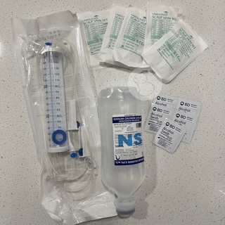 Infusion Set with Burette Subcut Fluid for pets, rabbits, small animals ...