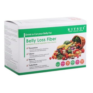 (KITSUI Belloss Fiber) 15gx15s Weight Loss Supplement Belly Loss Fiber ...