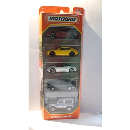 Matchbox 5 pack AUTOBAHN EXPRESS | Shopee Malaysia