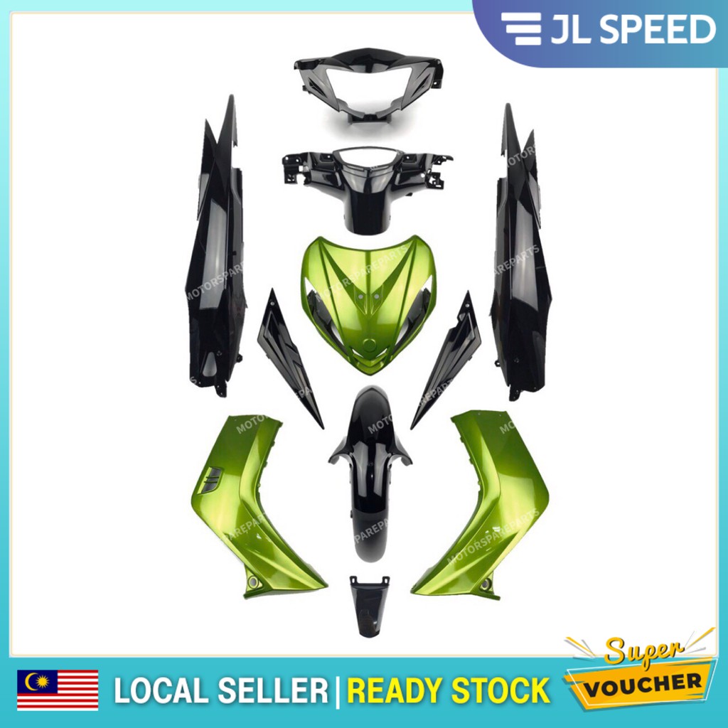 [MALAYSIA READY STOCK] JL SPEED YAMAHA LC135 135LC LC V1 LCV1 COVER SET ...
