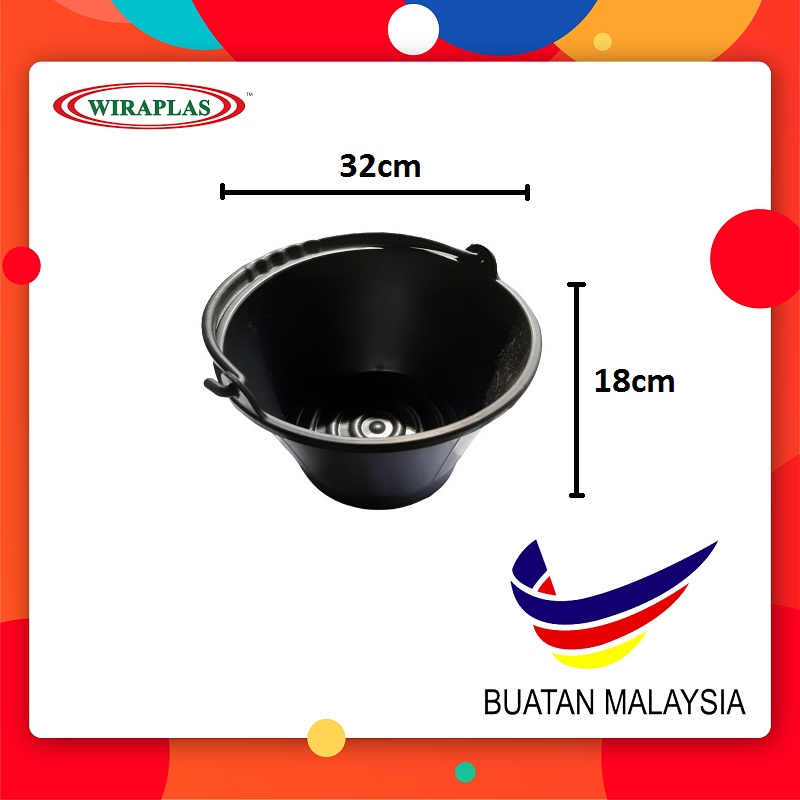 Heavy Duty Large Bucket Pail Baldi Simen Besar (Carry Cement / Sand ...
