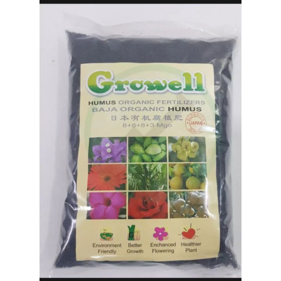 Humus Organic Fertilizer/Baja Organic Humus 8+8+8 mgo (JAPAN FORMULA ...