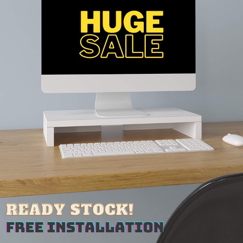 Monitor Stand Single Layer_EASY INSTALLATION | Shopee Malaysia