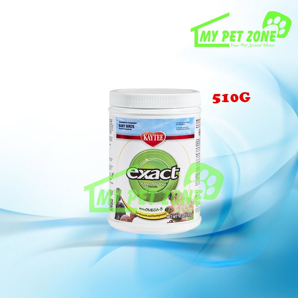 Kaytee Exact Hand Feeding Formula Baby Parrot Bird Food Feed 510G ...