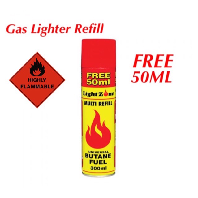 LightZone Multi Refill / Butane Gas Lighter Refill | Shopee Malaysia