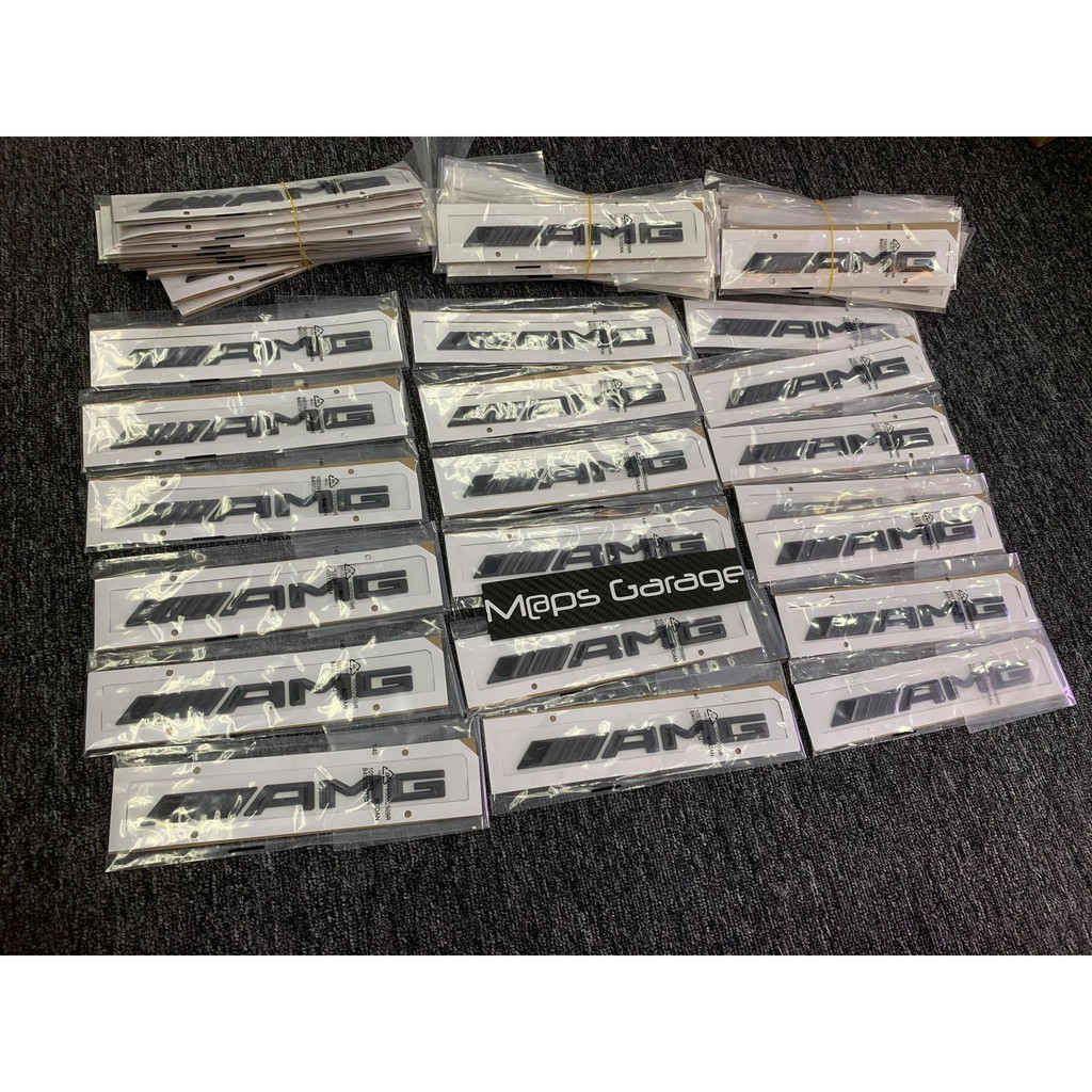 mercedes amg a45 cla45 gla45 c63 amg turbo 4matic emblem logo | Shopee ...