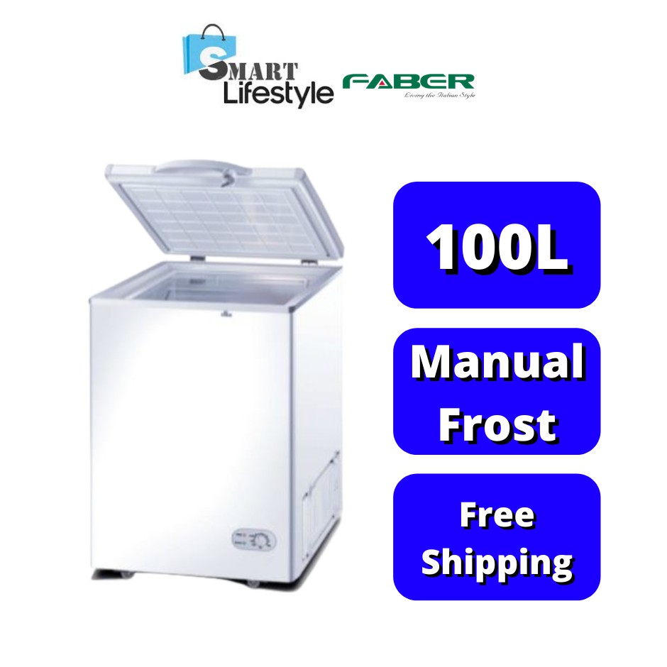 Faber Chest Freezer (100L) FZ-F128 (N) | Shopee Malaysia