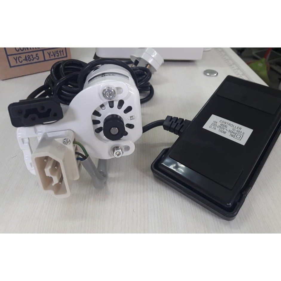 ORIGINAL YDK 120W Sewing Machine Motor Complete With Foot Controller ...