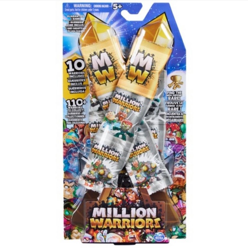 Million Warrior 10-Pack Collectible Figures with Rare | Shopee Malaysia