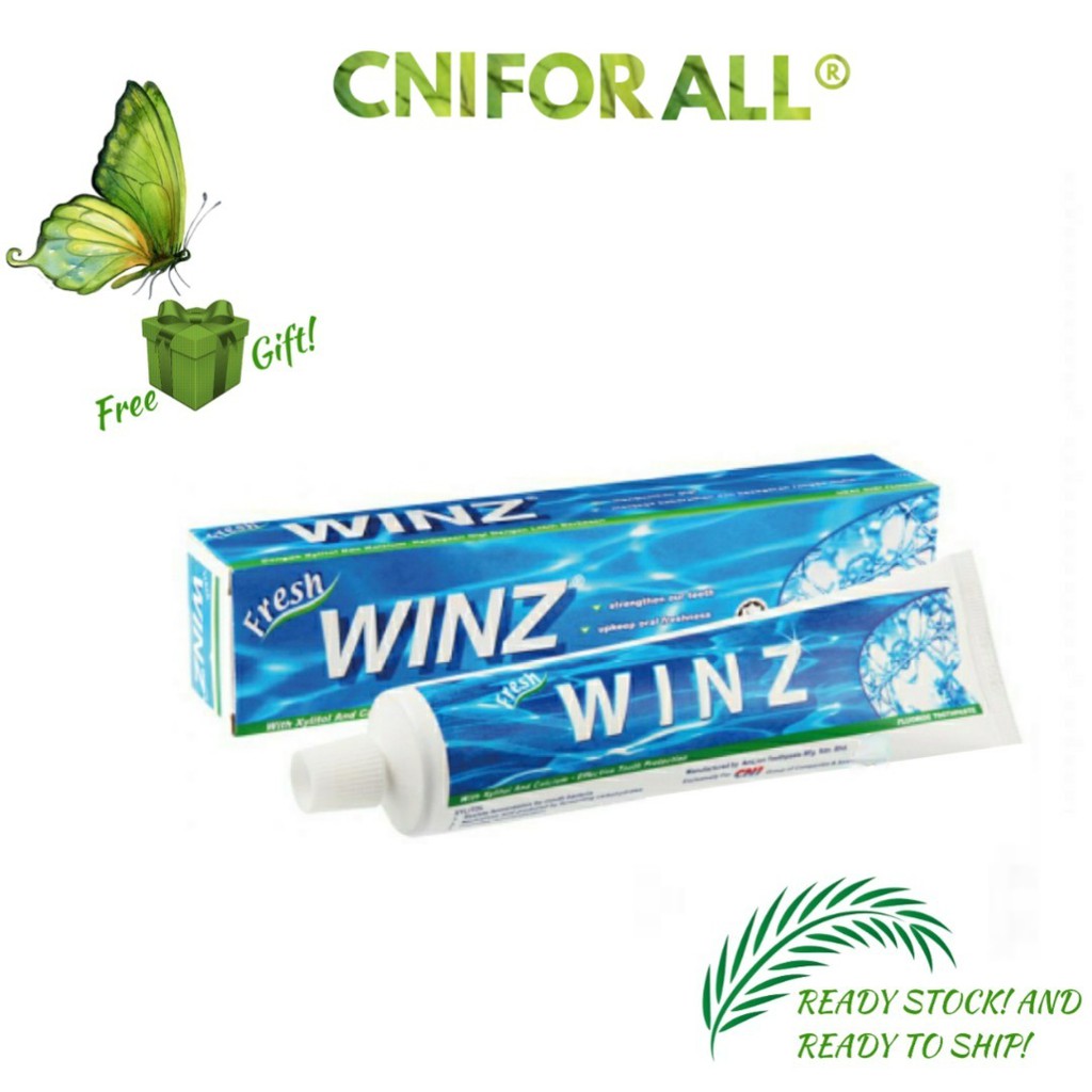 CNI Winz Fluoride Toothpaste 75g With Xylitol, Calcium and Phosphate ...