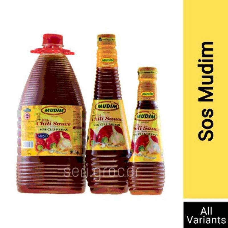 ‼️TERMURAH‼️ Sos cili istimewa original cap mudim (2.5kg) | Shopee Malaysia