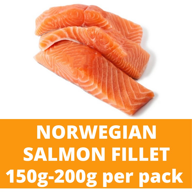 Norwegian Premium Salmon Fillet Cut 挪威三文鱼 Sung Tao Frozen Seafood ...