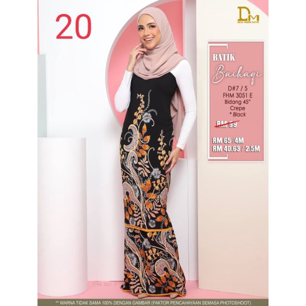 DESA MURNI BATIK (Batik Baihaqi) | Shopee Malaysia