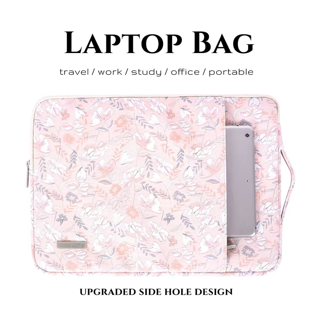 Upgrade Laptop Bag Briefcase For 11"12"13"14"15"inch 12 inch Flowers ...
