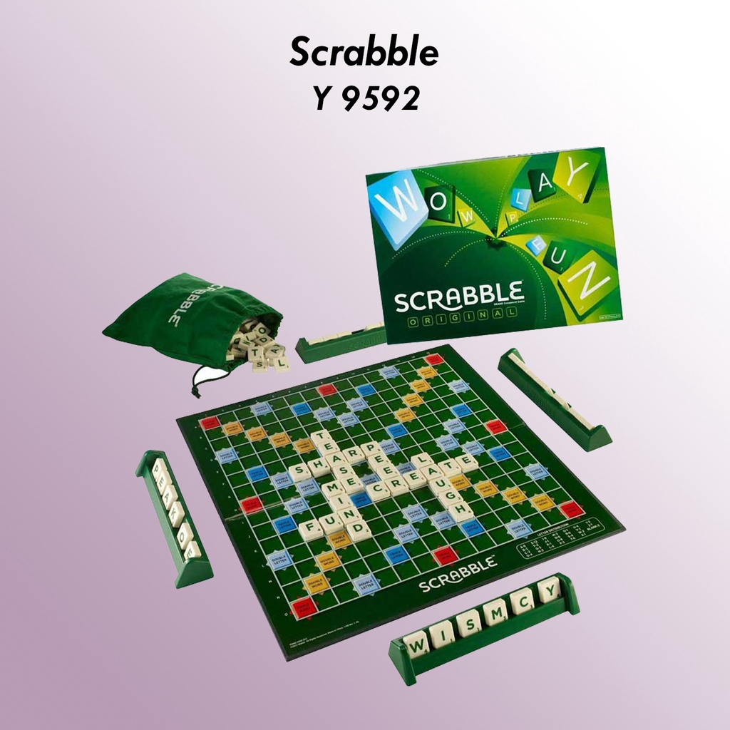 Scrabble Original Y 9592 | Shopee Malaysia
