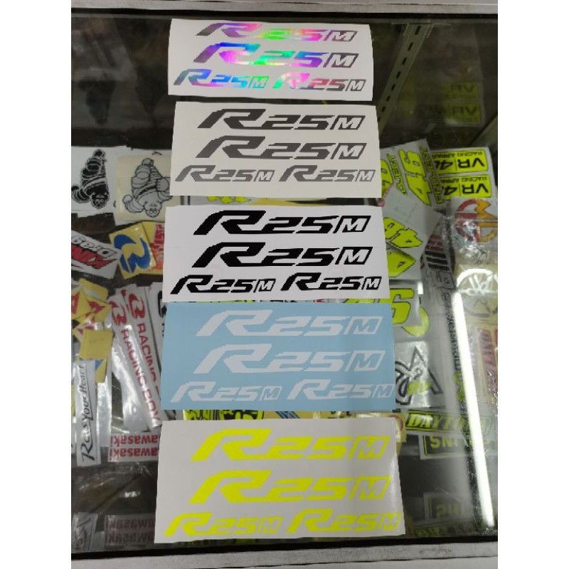 R25 LOGO (R25M) STICKER BODY & TAIL | Shopee Malaysia
