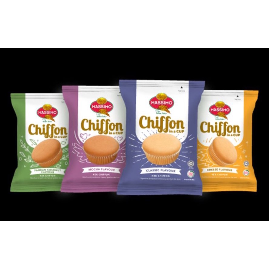 Massimo Chiffon In A Cup cupcake New packing 35g | Shopee Malaysia