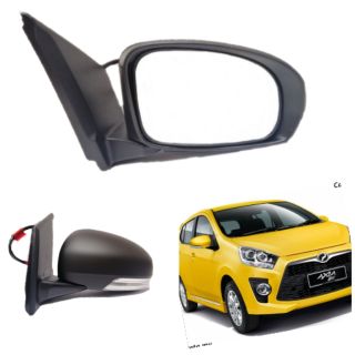 Perodua Axia Auto Flip Side Mirror W /Lamp 9 Pin (Left /Right side ...