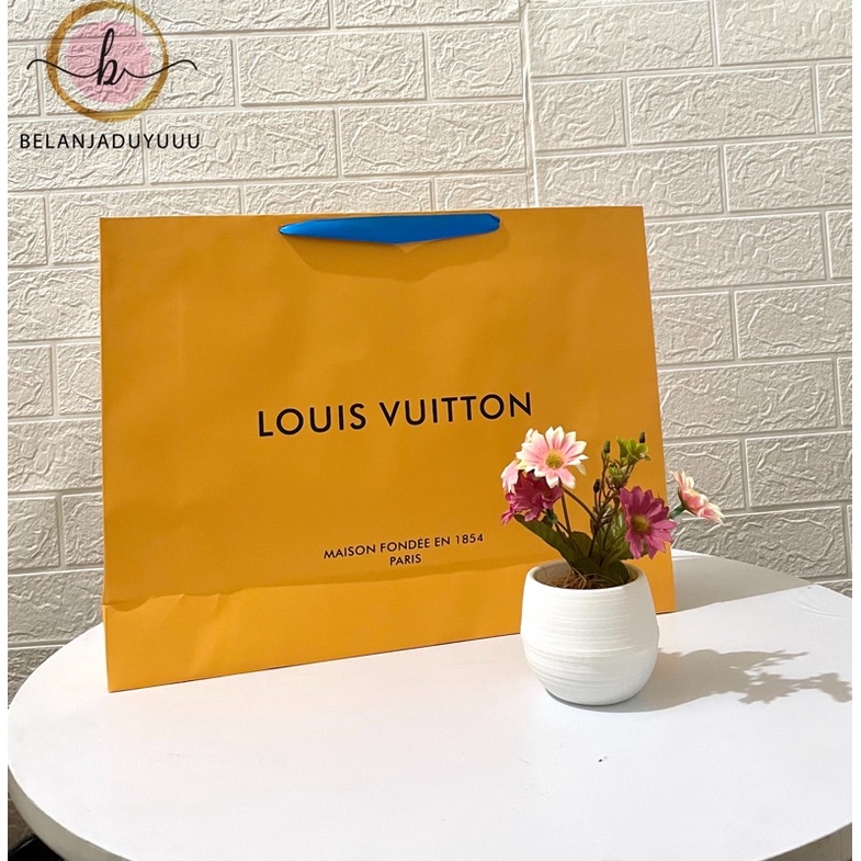 Paperbag LV Shopping Bag Branded Louis Vuitton Contemporary Gift ...