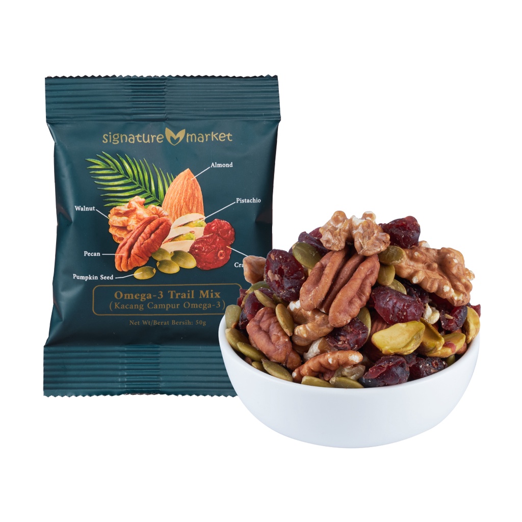 Signature Market Omega-3 Trail Mix Mini Pack (50g) | Shopee Malaysia