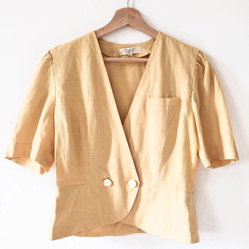 Vintage blazer (Plain) | Shopee Malaysia
