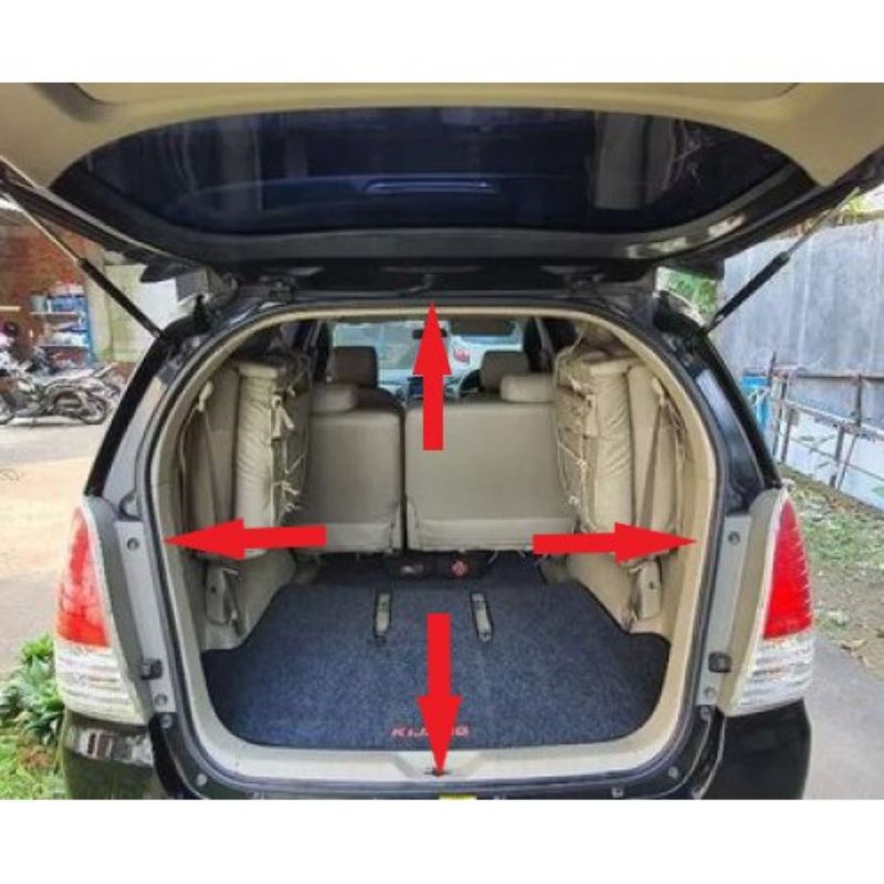 Toyota Innova 2005-2013Y Rear Bonnet Rubber / Trunk Lid Boot Rubber ...