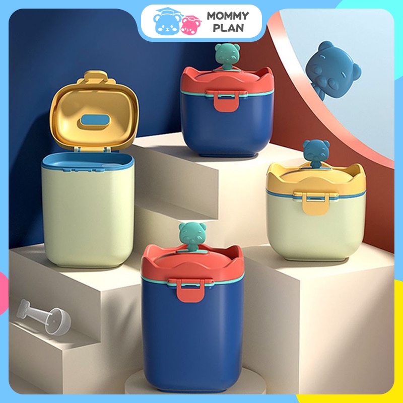 Baby Milk Powder Container Portable Formula Milk Storage Box Bayi Bekas ...