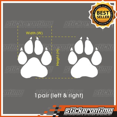 Sticker Tiger Paw Stiker 4x4 Offroad Off Road Jaos pickup | Shopee Malaysia