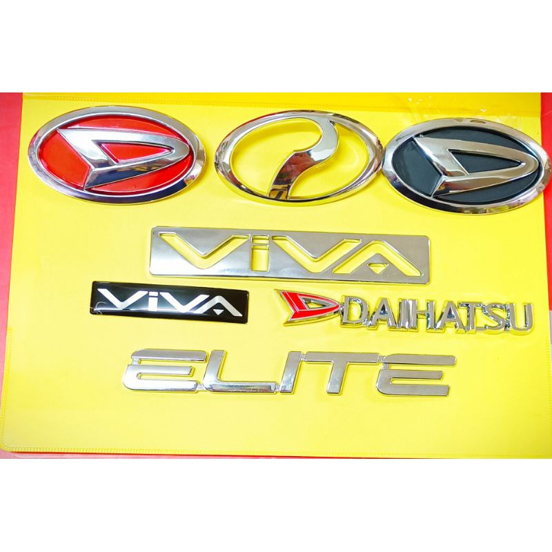 PERODUA VIVA FRONT ,REAR EMBLEM/LOGO/BADGE | Shopee Malaysia