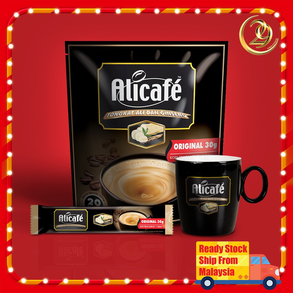 Alicafe Tongkat Ali Ginseng Mini Pack Series 10 sachets (20/30gm ...