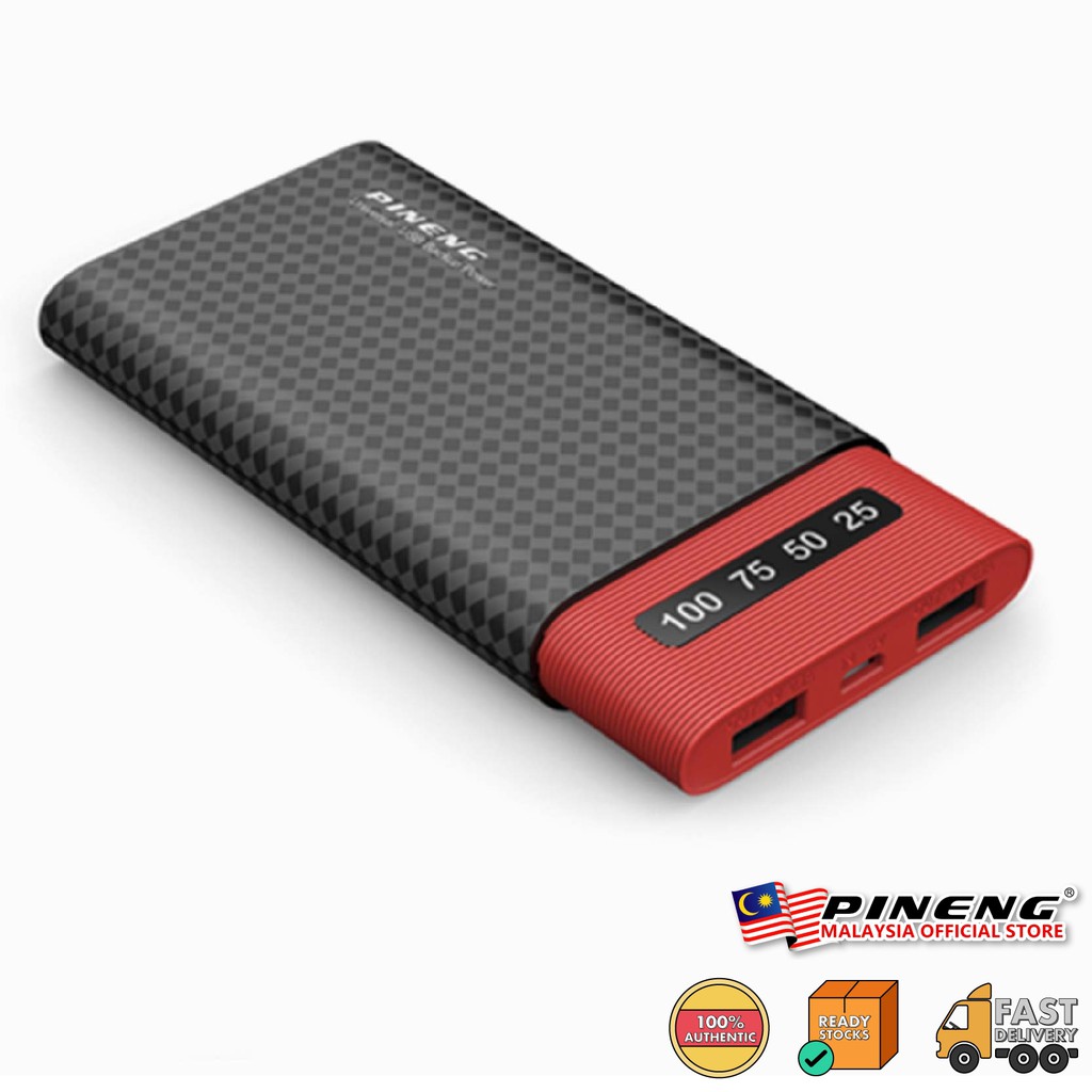 Pineng pn-981 ultra slim design power bank 10000mah pn981 power bank ...