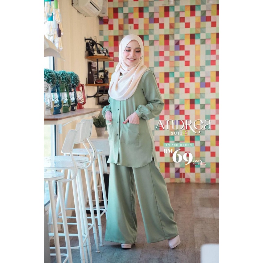 Andrea Suit [bynada.co] | Shopee Malaysia
