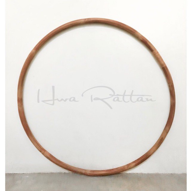 Hula hoop rotan merah dewasa / Hula hoop kanak2 besar / Fitness hoop ...