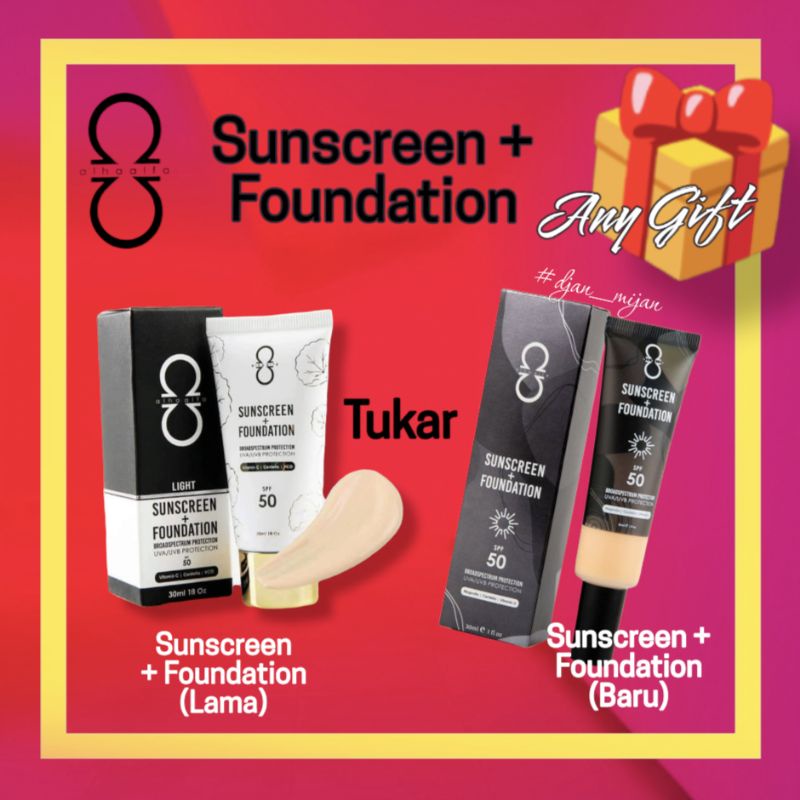 [READY STOCK] ALHA ALFA NEW Sunscreen + Foundation Spf50 | Shopee Malaysia