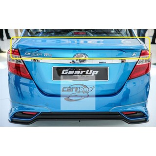 Perodua Bezza OEM ABS Spoiler Gear Up Spoiler body kit with paint ...