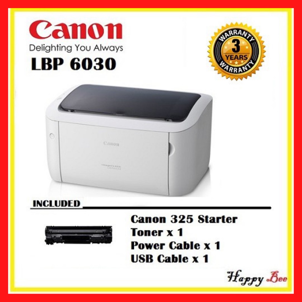 CANON LBP 6030/LBP 6030W PRINTER (With Original Toner) | Shopee Malaysia