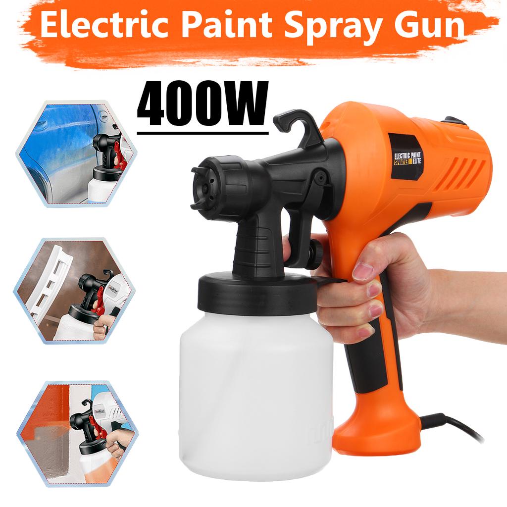 MKR High Quality ELECTRIC PAINT SPRAYER ELITE 400W 800ML 3 MODE NOZZLE ...
