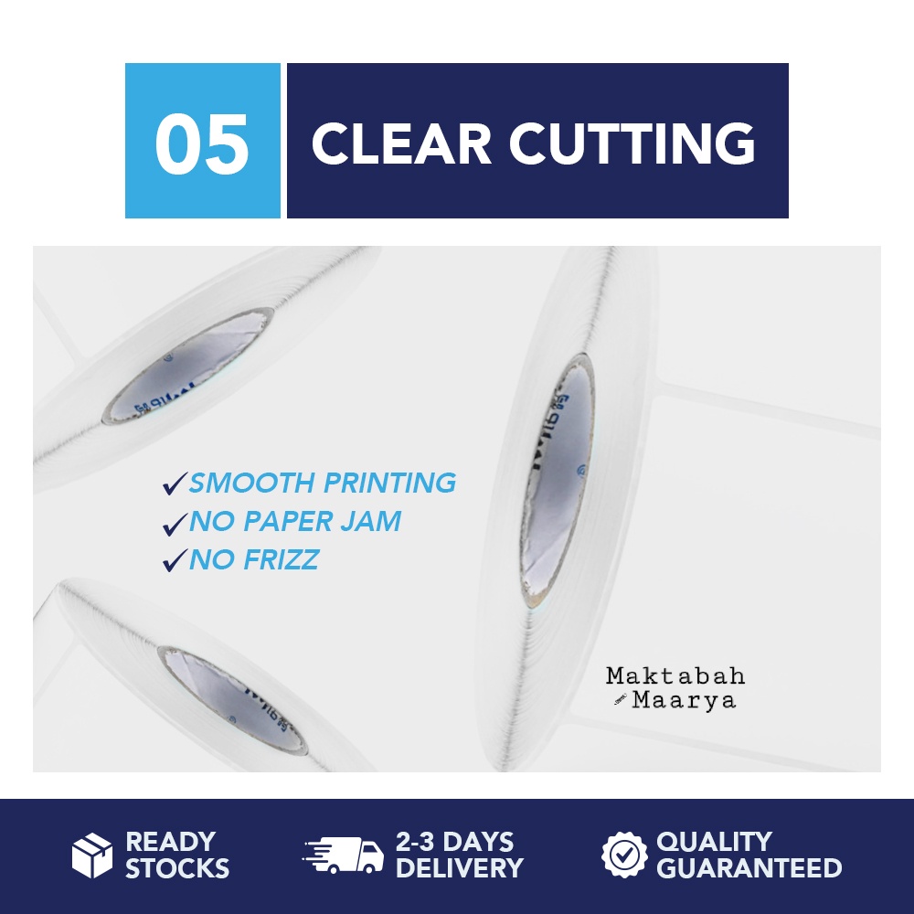 Sticker Parcel | A6 Thermal Sticker Roll | Airway Bill | Barcode ...